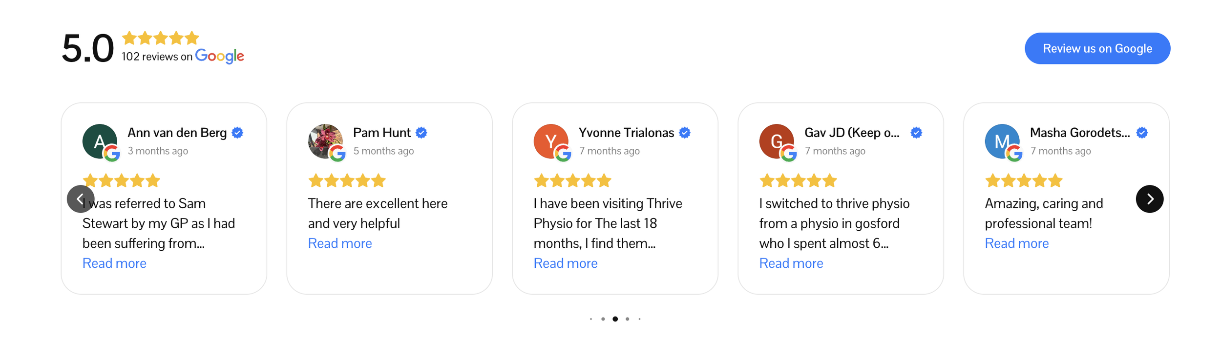 Thrive Physio Erina - Central Coast Physiotherapy